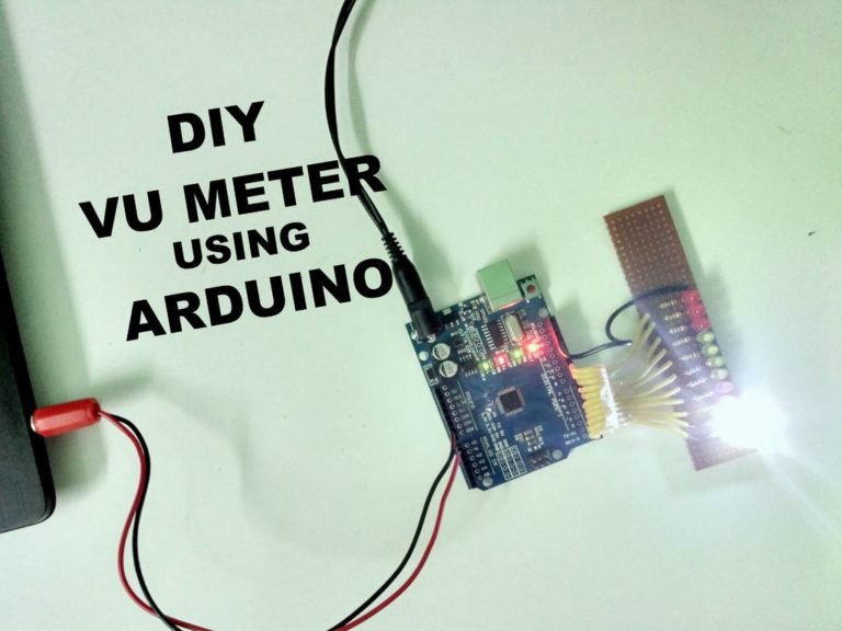 Vu Meter With Arduino Electronics Projects Hub 5389